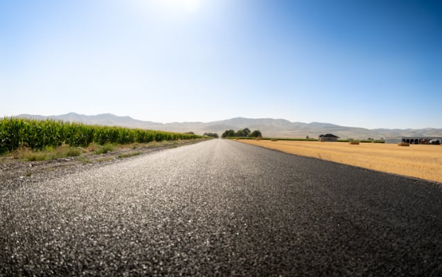 Perma-Zyme Soil Stabilizer Road Features