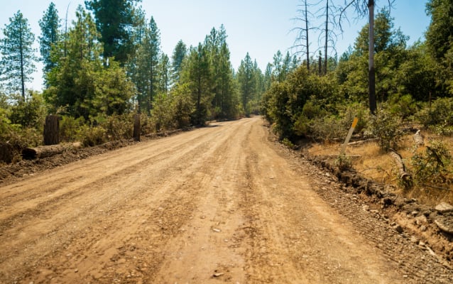 Perma-Zyme Soil Stabilizer Road Features