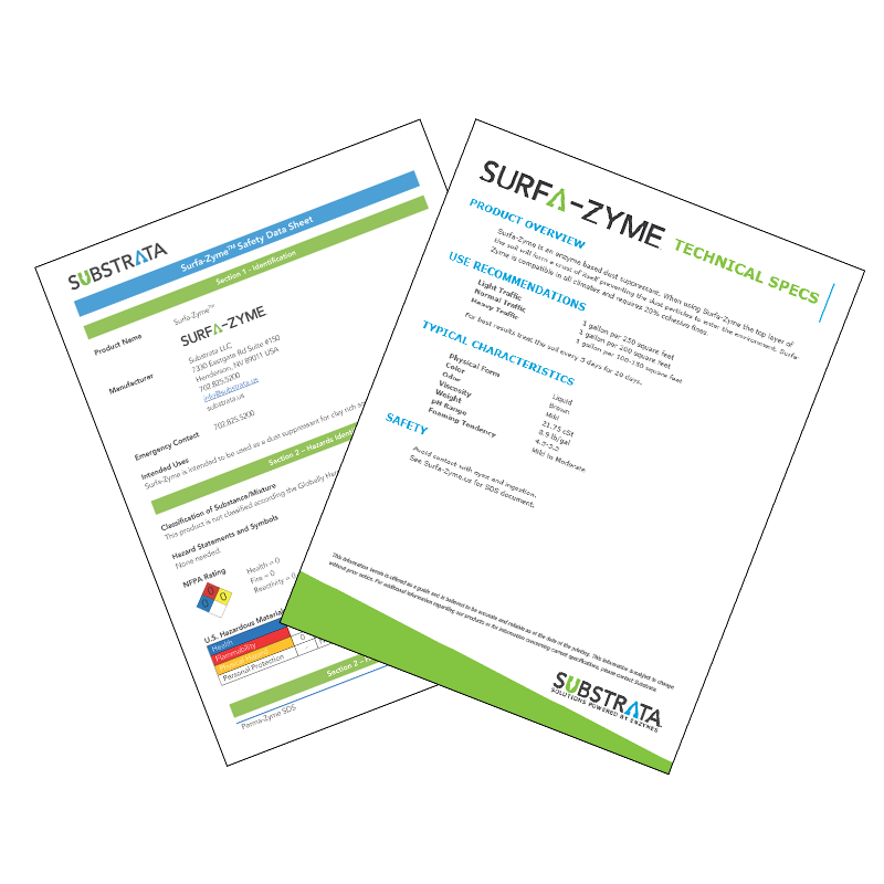 Surfa-Zyme Safety Data Sheet and Tech Spec Download